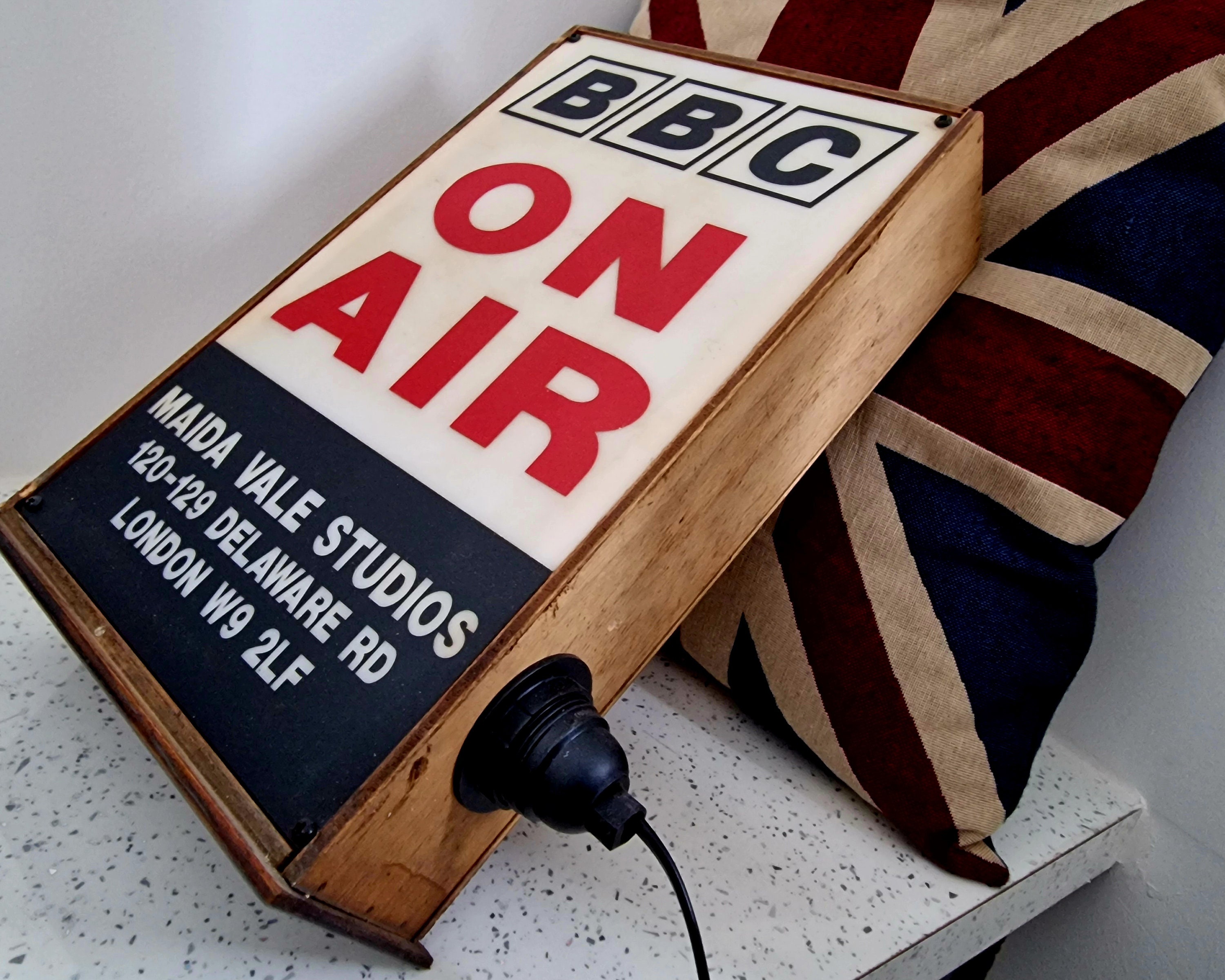 BBC on Air Vintage Maidavale London Studio Lightbox - Etsy UK