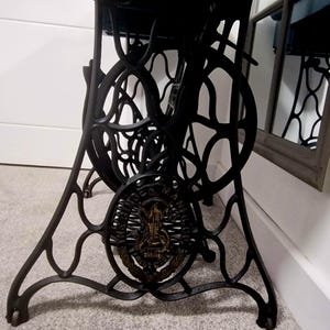 Singer Sewing Machine Hall / Console Table. - Etsy