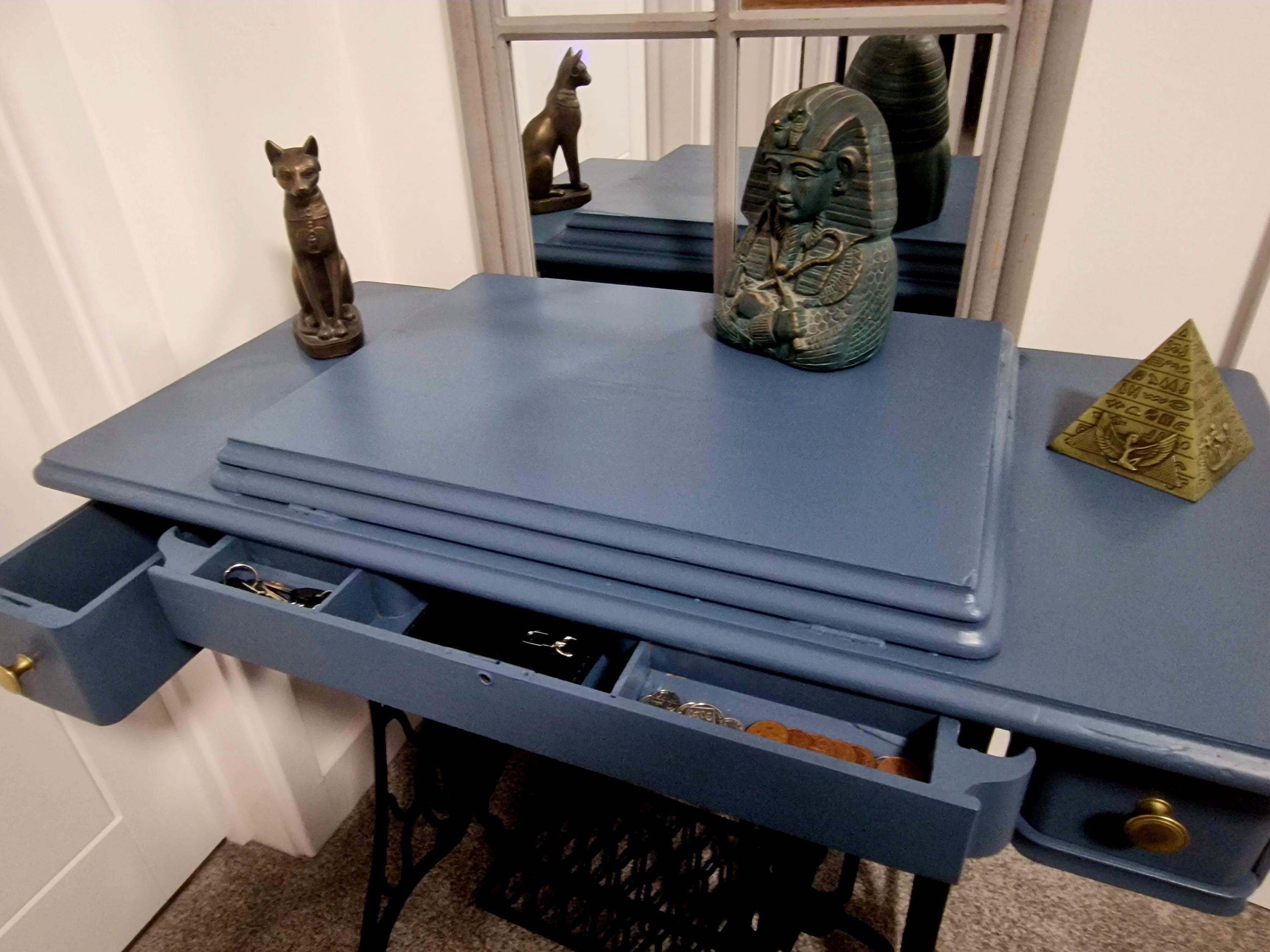 Singer Sewing Machine Hall / Console Table. - Etsy