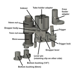 3d Printable Universal Case Dropper for Lee Six Pack Pro (6000) - Etsy