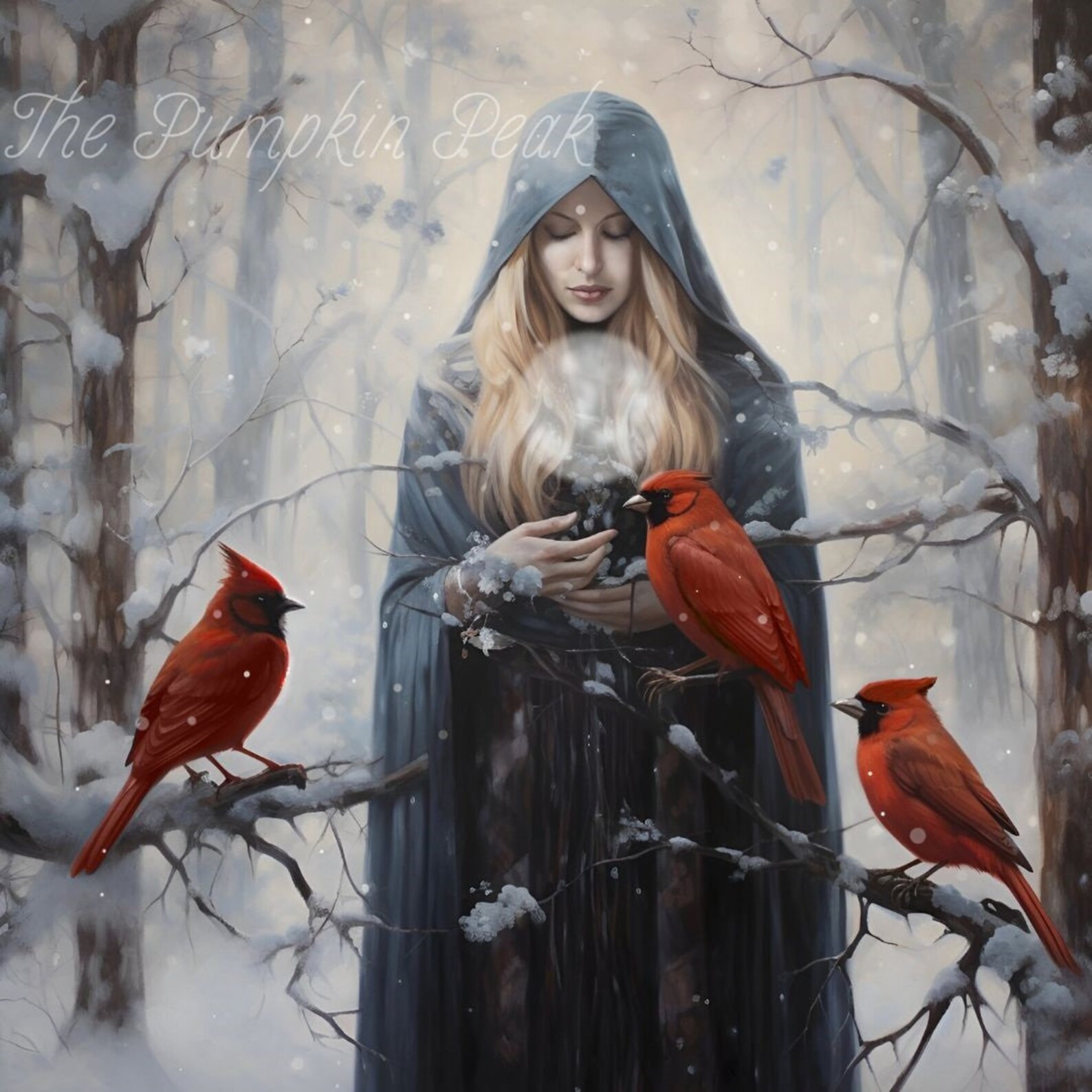 Winter Witch Digital Download Printable Wall Art - Etsy