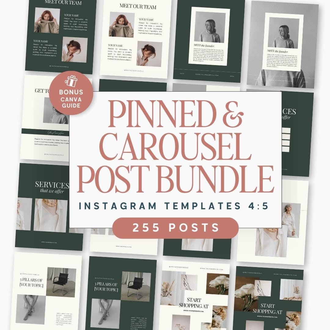 Instagram Pinned Post Template, Pinned Post Banner Instagram Template ...
