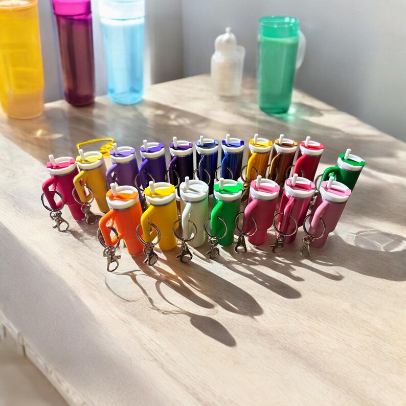 Wholesale Mini Tumbler Keychains, Bulk Party Favors, Hidden Lip Balm ...
