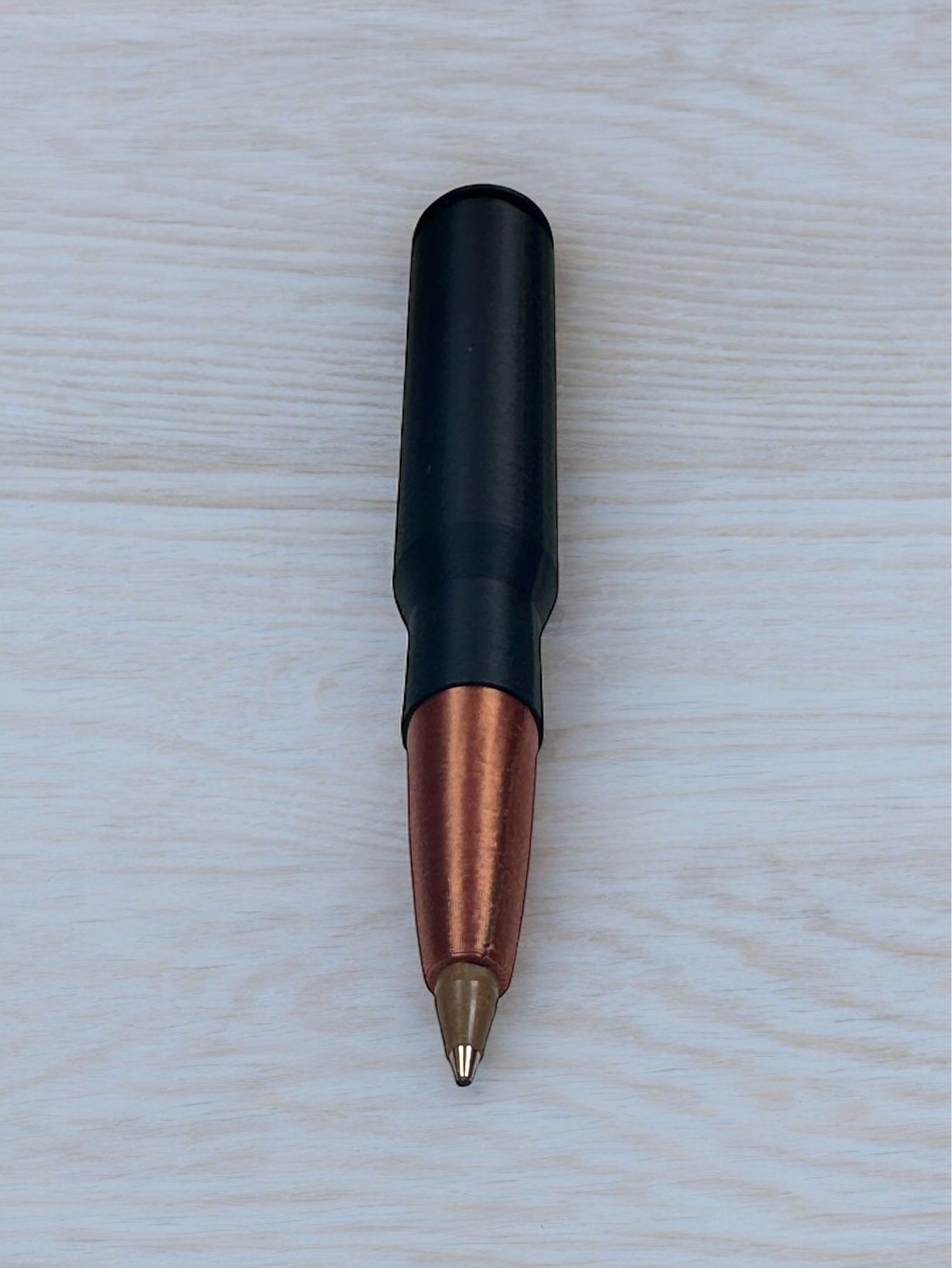Ballistic Brilliance: 3D Printed 50 Cal Bullet-inspired Ink Pen - Etsy