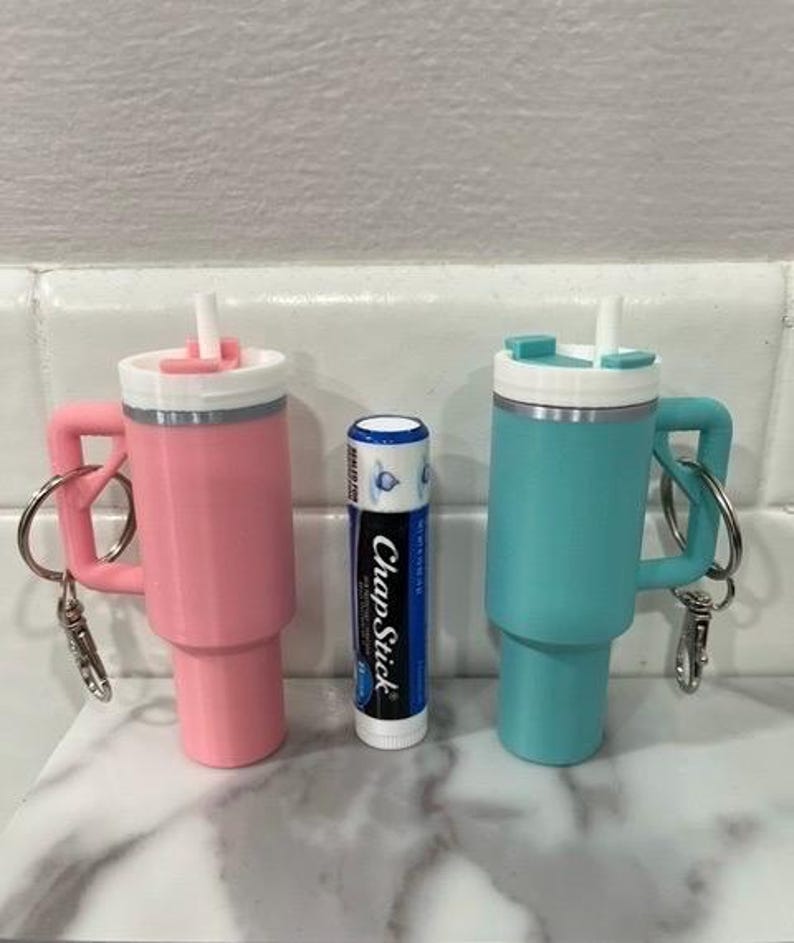 Wholesale Mini Tumbler Keychains, Bulk Party Favors, Hidden Lip Balm ...