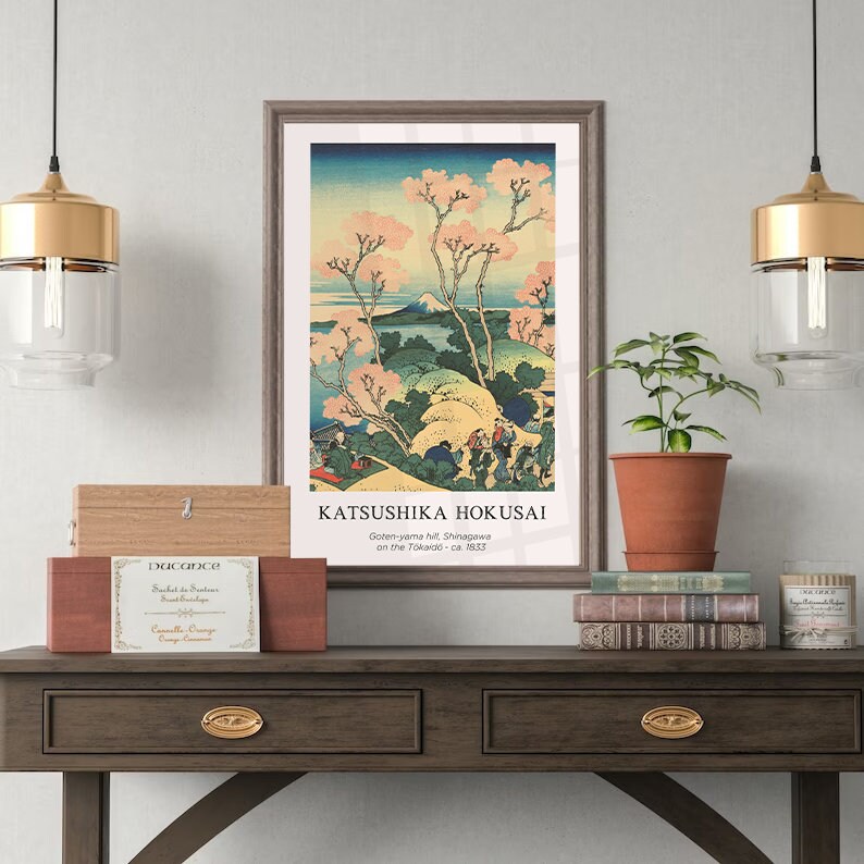 Hokusai Print Bundle, Japanese Print Set, Gallery Wall Set, Wabi Sabi ...