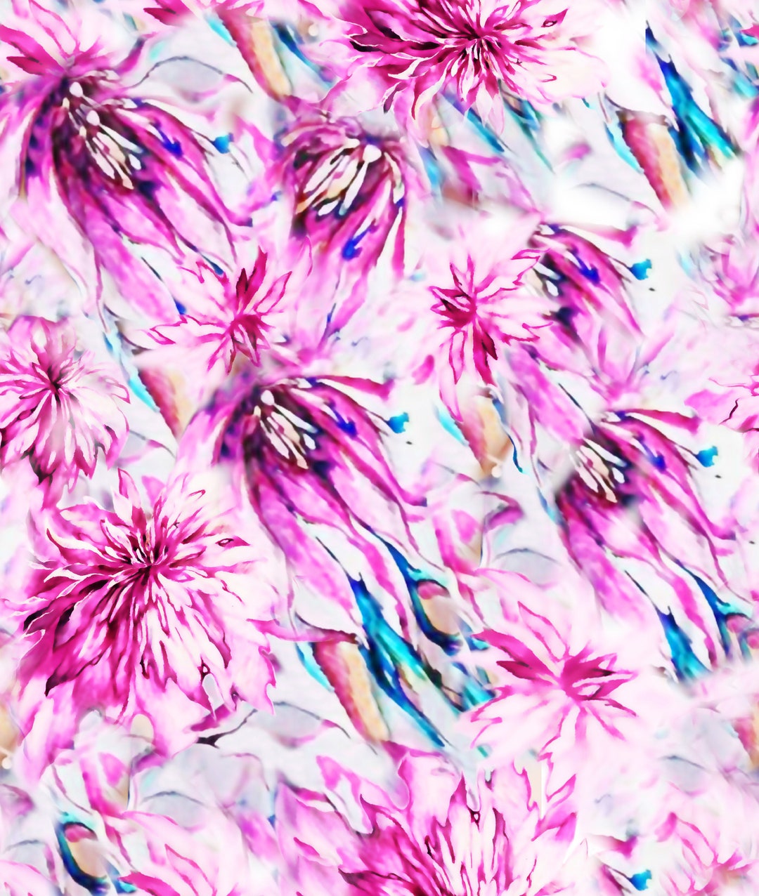 Abstract Flowers Pattern,colourful Pattern. Beautiful Design,abstract ...