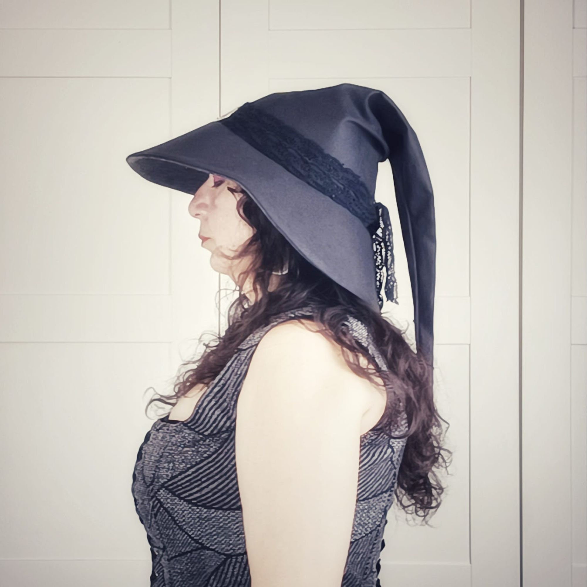 Witch Hat Sewing Pattern, Cosplay Witch Hat Pattern, Digital Pattern ...