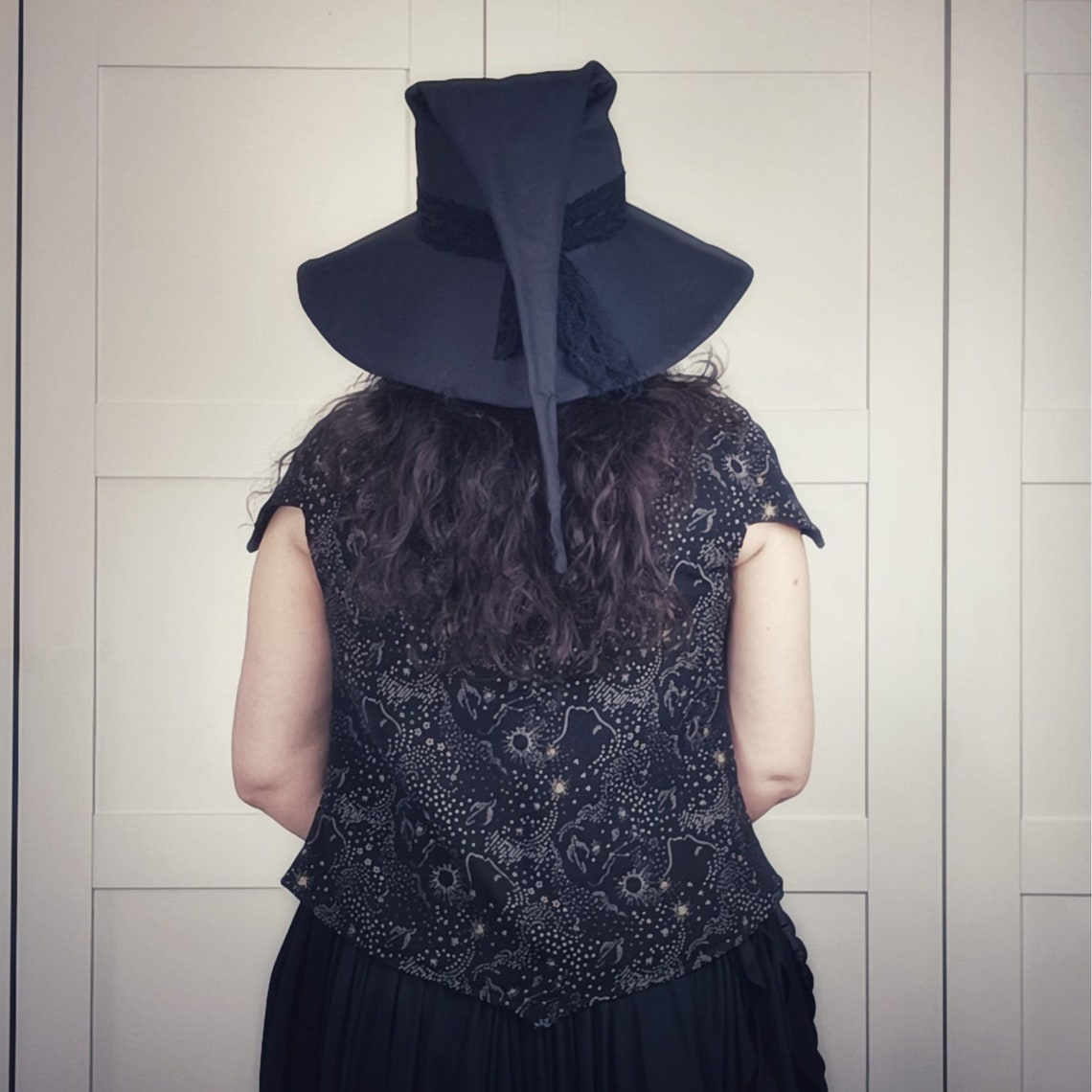 Witch Hat Sewing Pattern, Cosplay Witch Hat Pattern, Digital Pattern ...