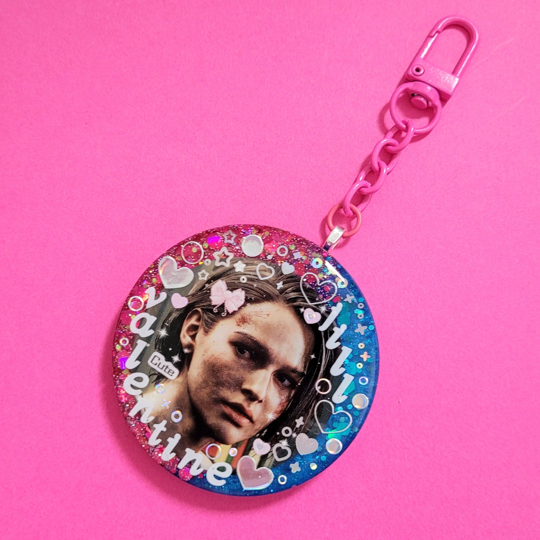 Jill Valentine RE3 Cute and Sparkly Resin Deco Holographic Sticker ...