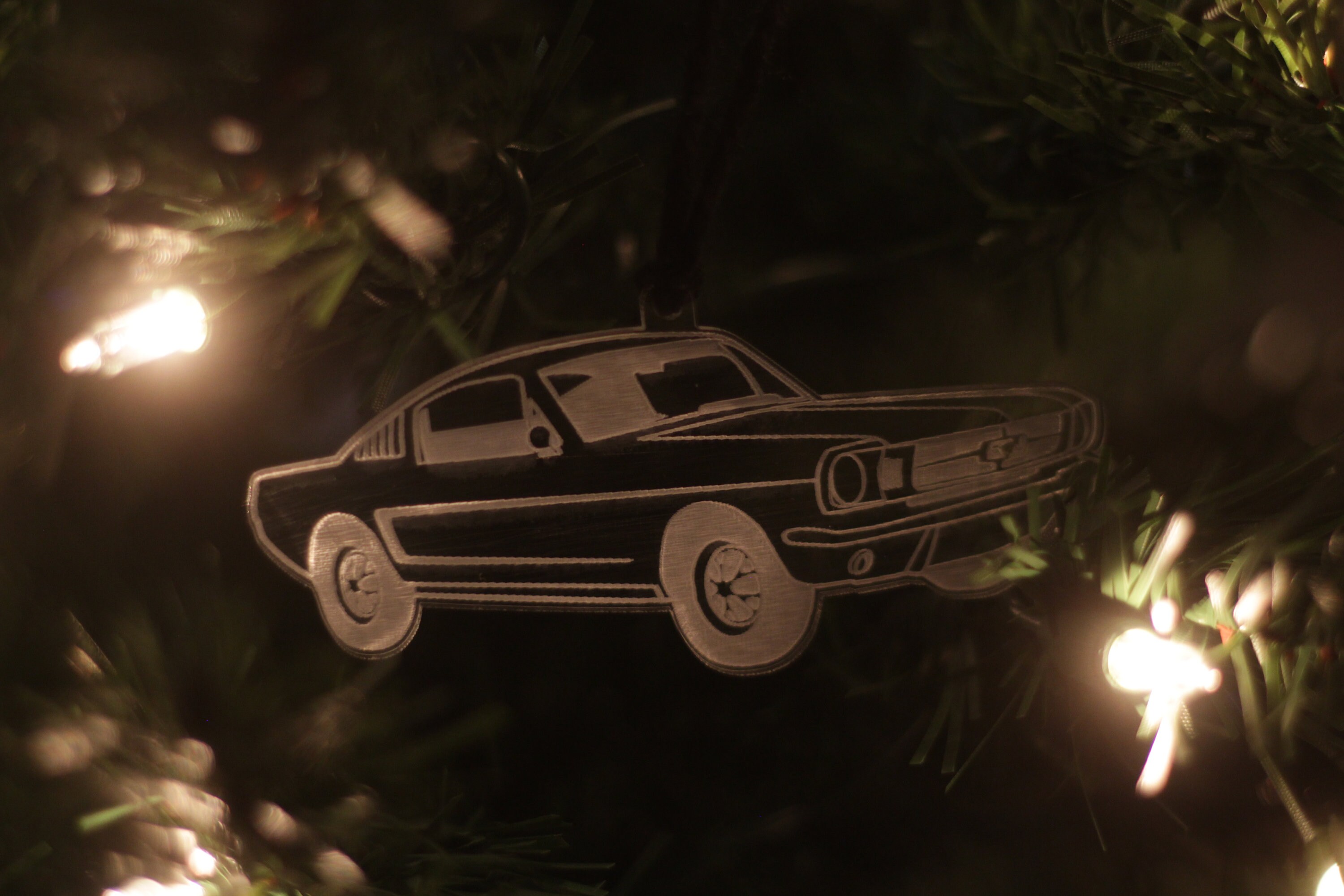 1965-1973 Ford Mustang Christmas Ornament (option 2) - Etsy