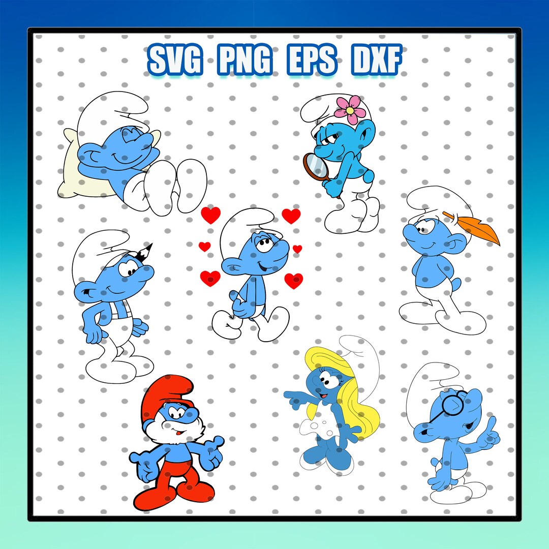 Smurfs SVG Bundle Smurfs Birthday Smurfs Font Smurfs Png - Etsy Smurfs SVG Bundle Smurfs Birthday Smurfs Font Smurfs Png - Etsy