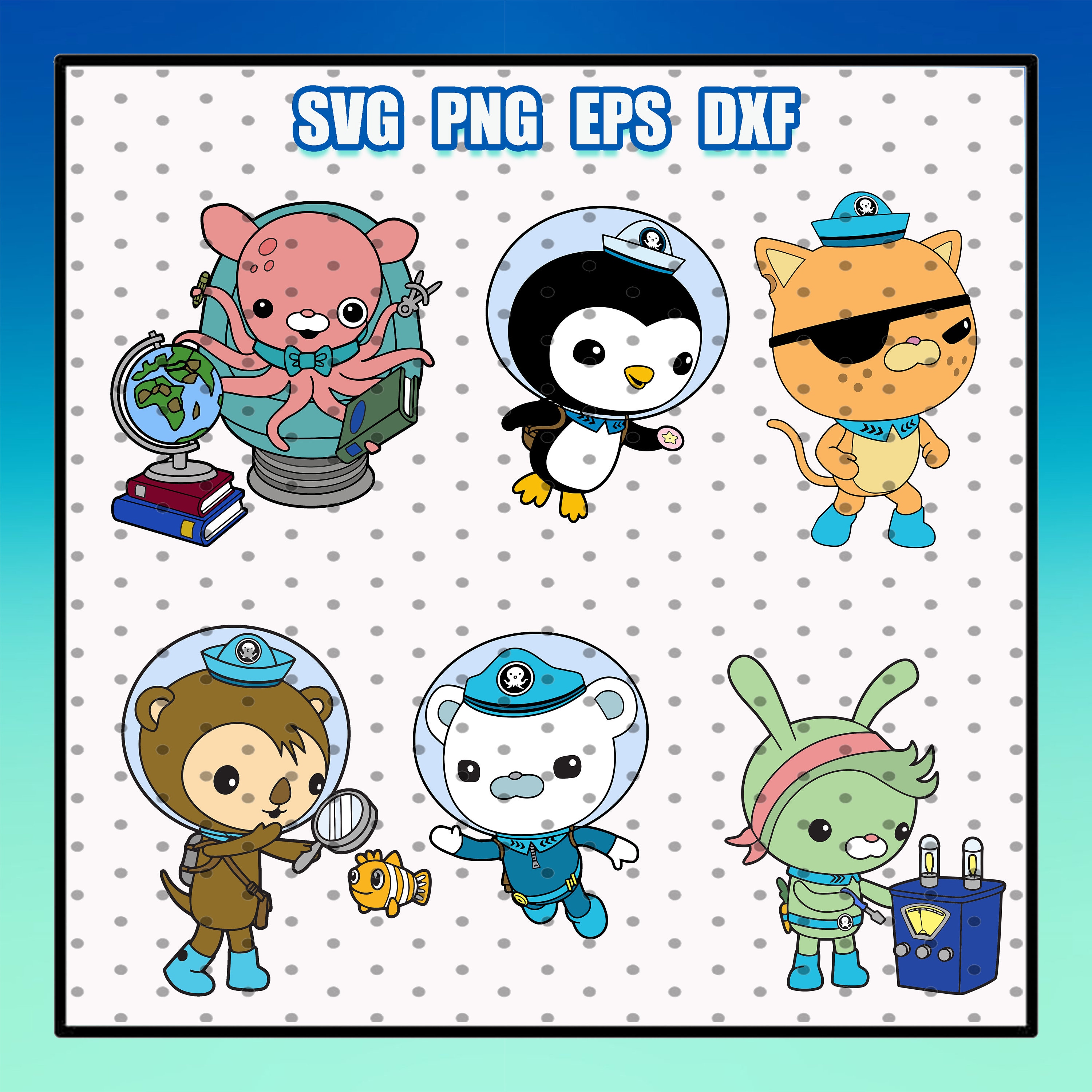 Octonauts Svg for Cricut Octonauts Png Octonauts Clipart - Etsy Australia