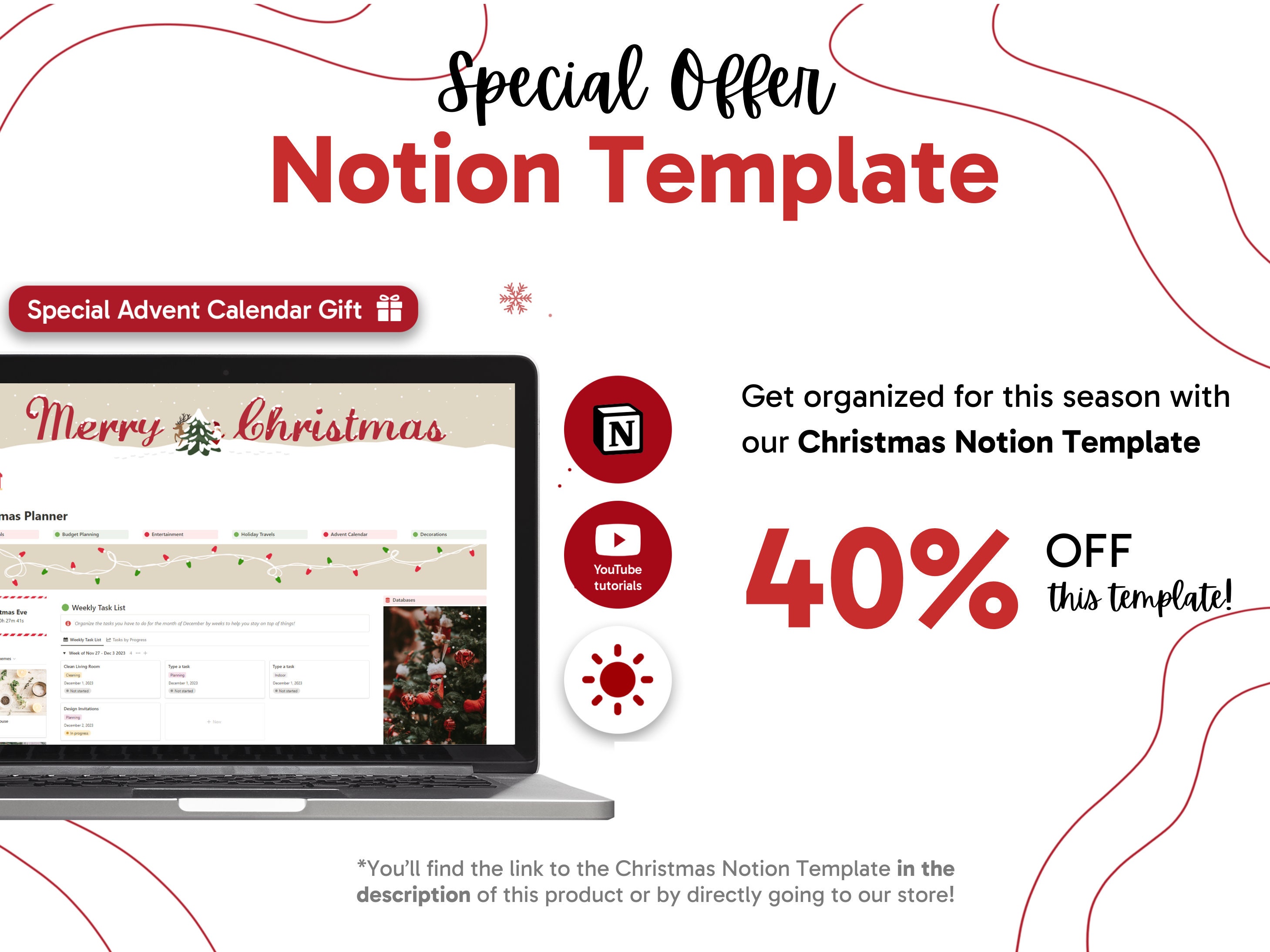 Notion Icons For Notion Template Christmas Notion Customization Bundle Notion Covers Notion 1860