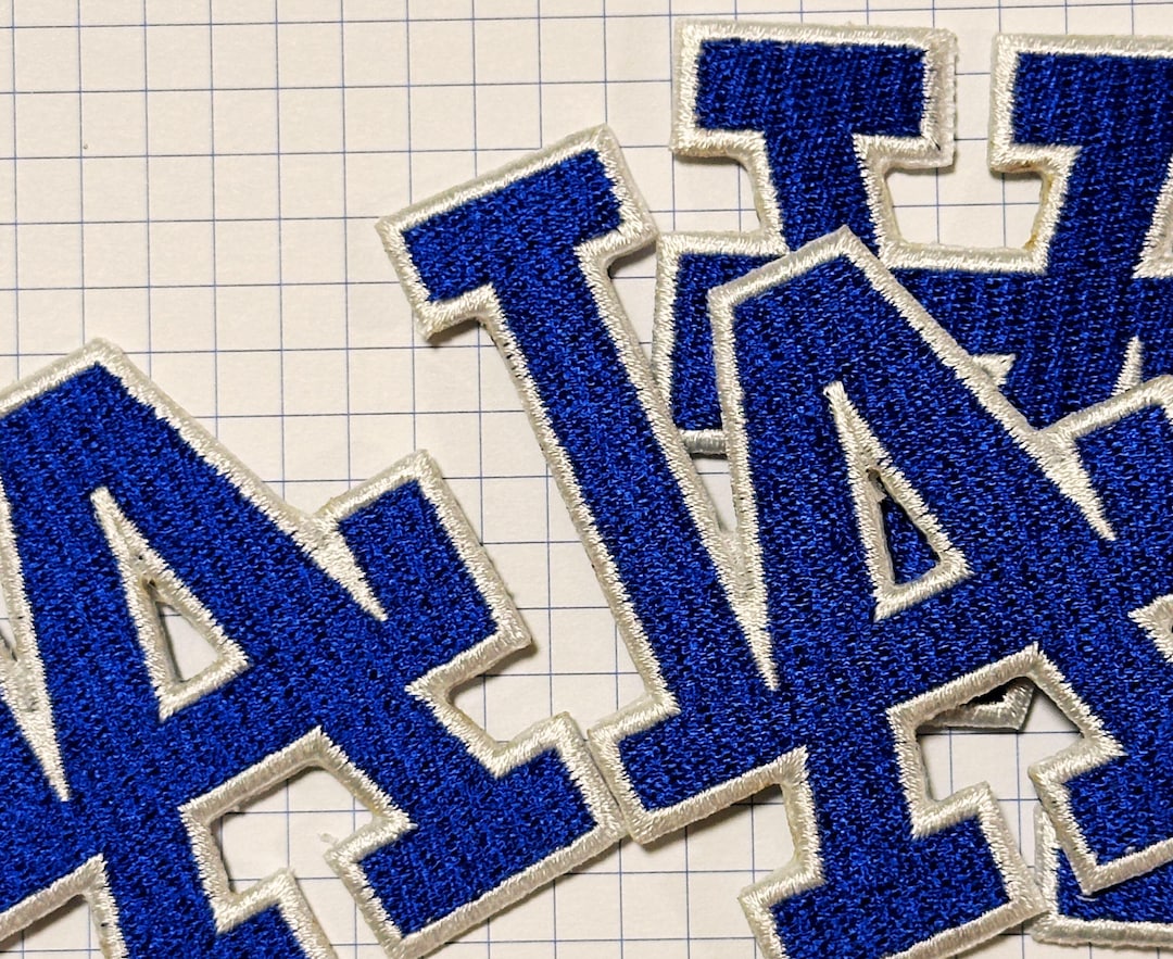 City Style Embroidered Iron on Patches Baseball Sports Canvas Motifs - Etsy