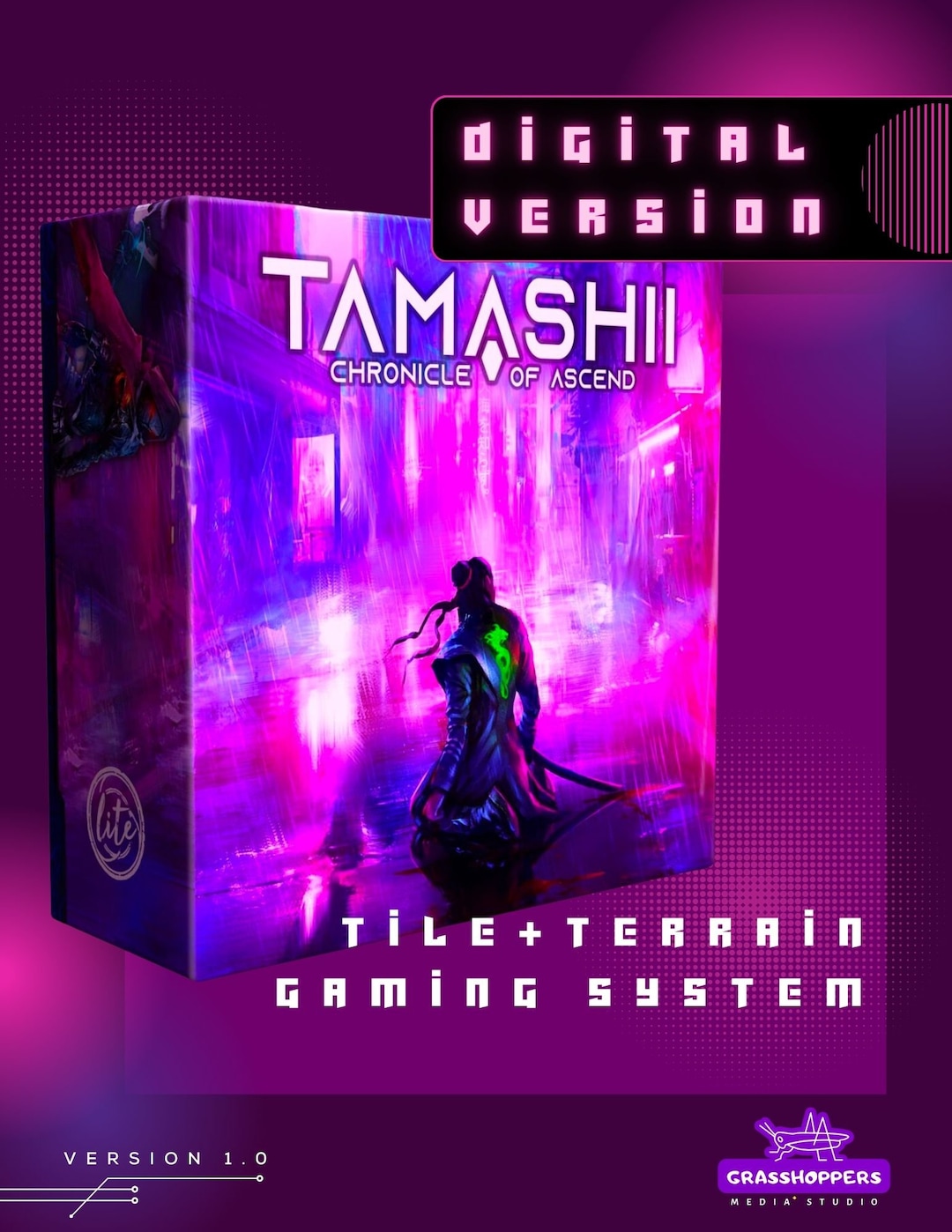 Tamashii the Board Game: Digital Pack - Terrain and Tiles Holder - Etsy