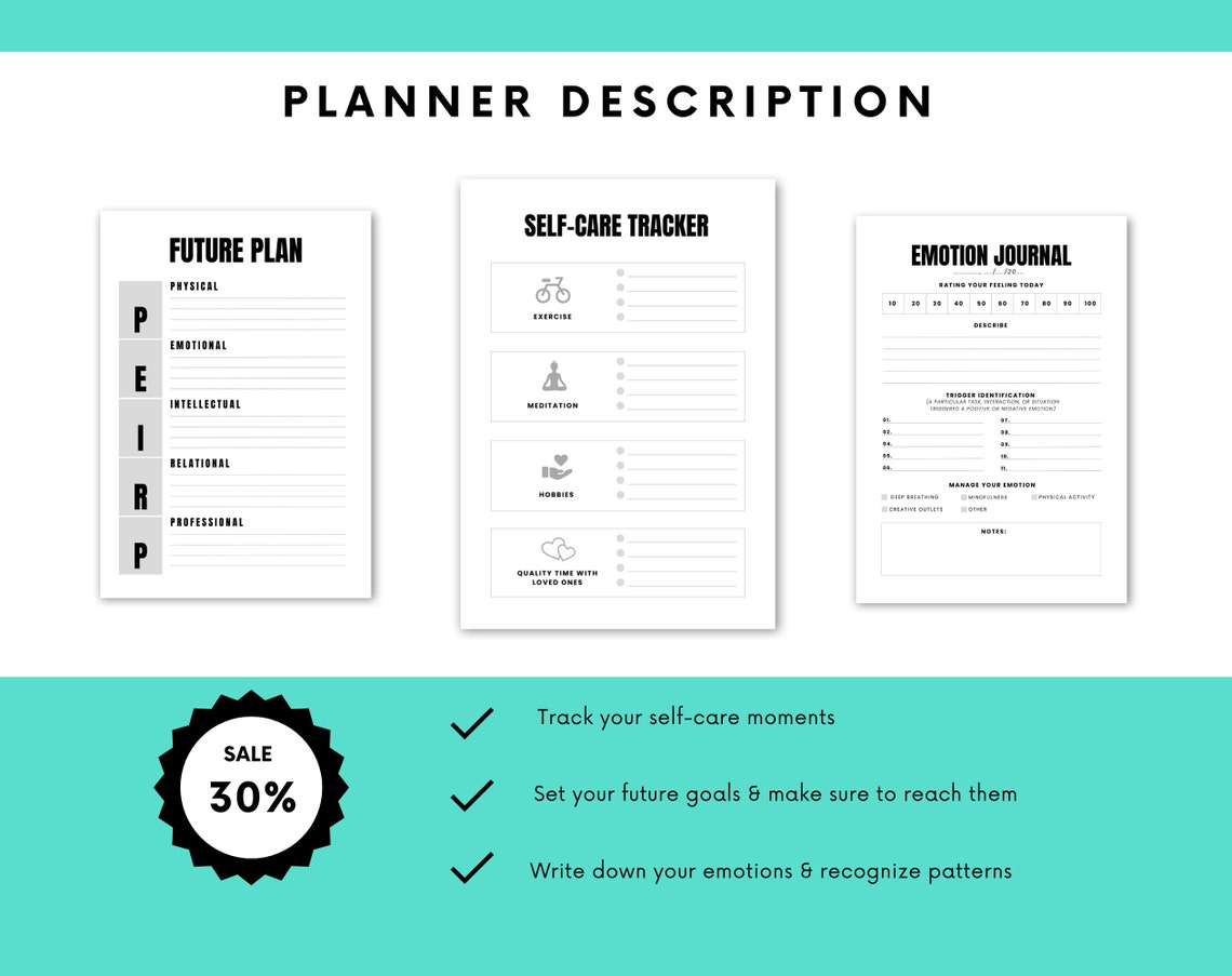 Daily ADHD Planner, Printable ADHD Planner, AHDH Planner Pdf, Adhd ...