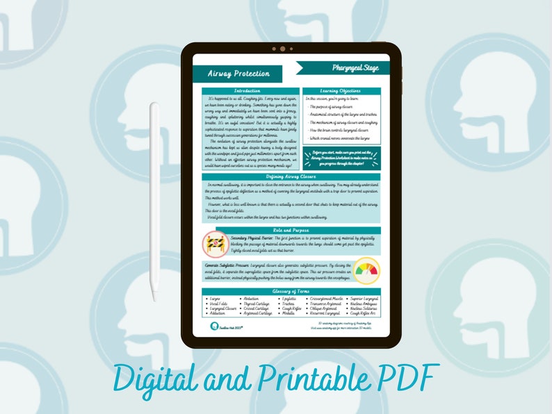 Adult Speech Therapy DYSPHAGIA COURSE (airway Protection) Speech ...