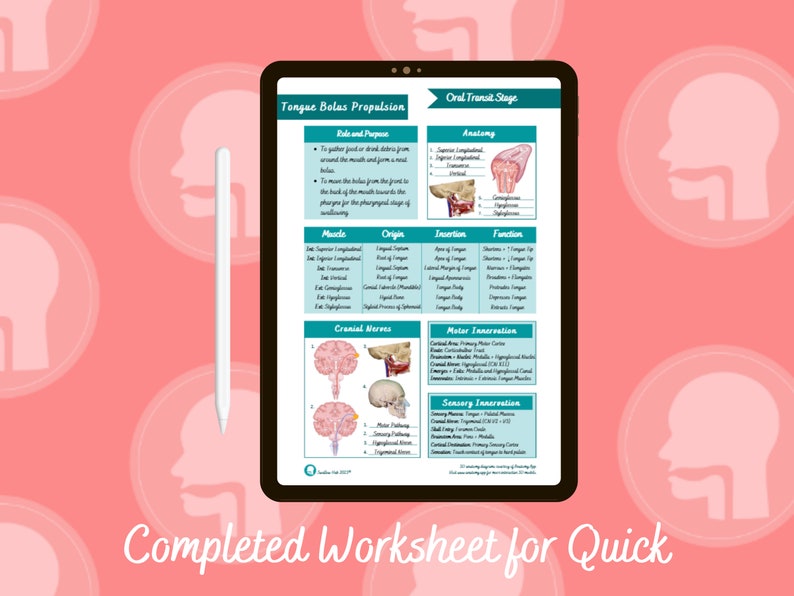 Adult Speech Therapy DYSPHAGIA COURSE (tongue Bolus Propulsion) Speech ...