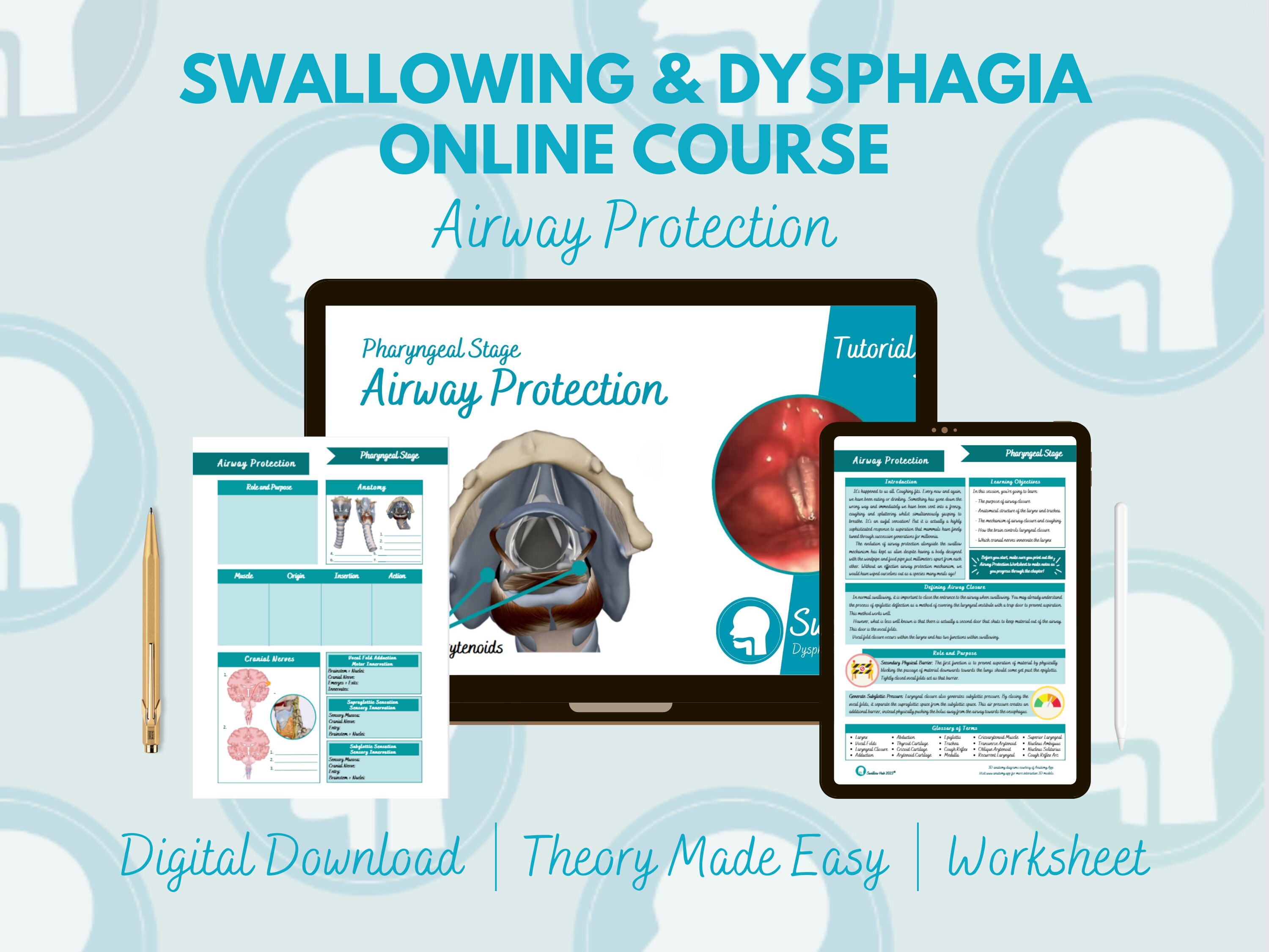 Adult Speech Therapy DYSPHAGIA COURSE (airway Protection) Speech ...
