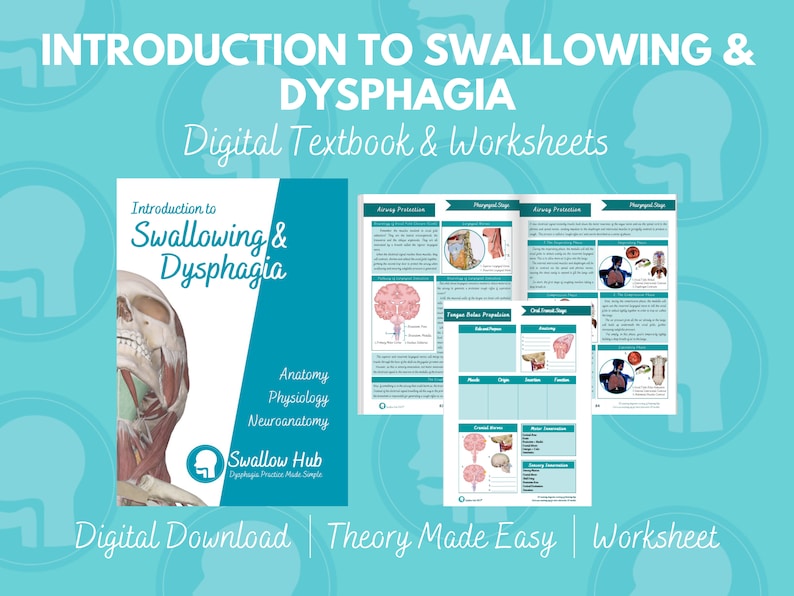 Adult Speech Therapy DYSPHAGIA TEXTBOOK: Introduction to Swallowing ...