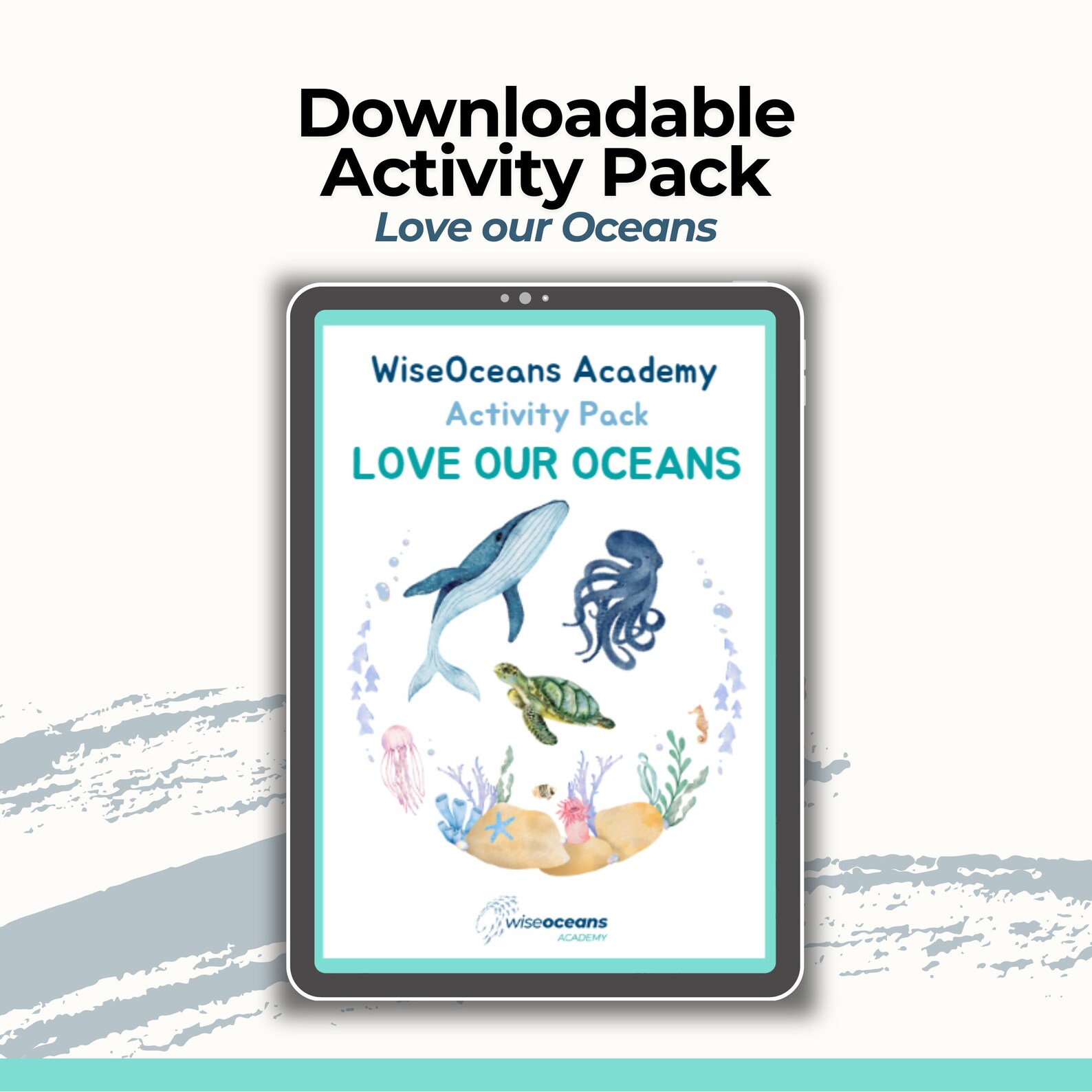 Downloadable Educational Ocean Activity Pack - Love Our Oceans - Etsy