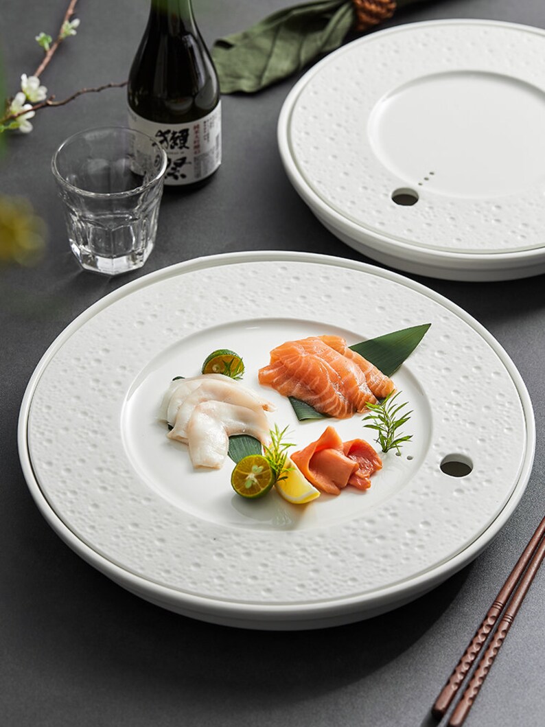 PT124 Chubby Ceramic Dinner Plates for Luxury Dining Experiences ...