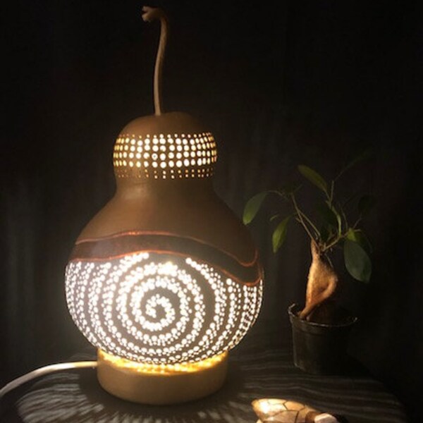 Calabash Lamp - Etsy