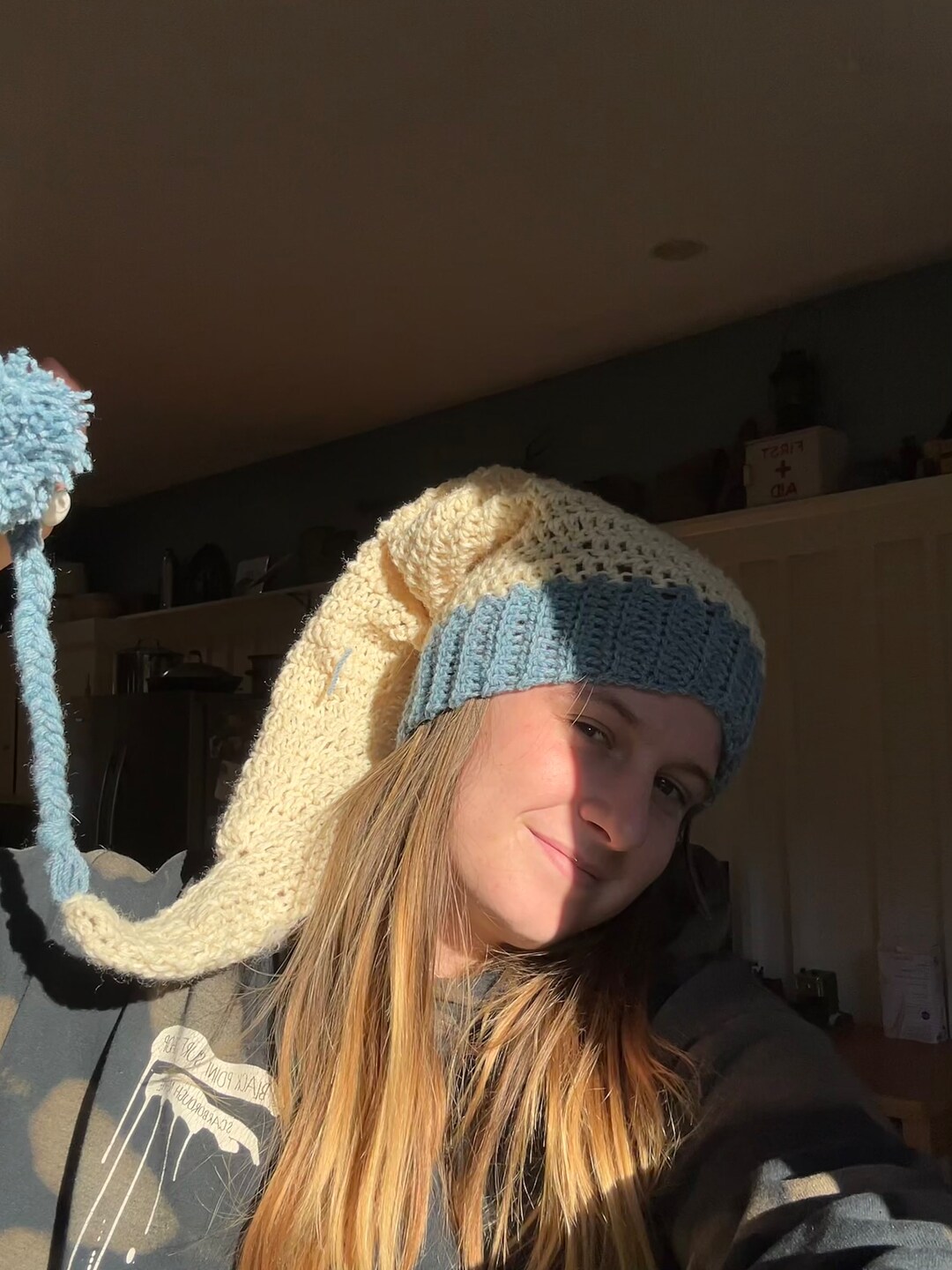 Crochet Extra Long Hat - Etsy