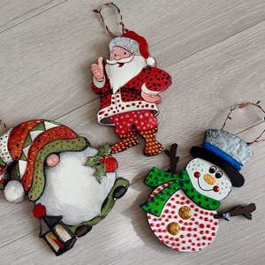 Paper Relief Christmas Tree Ornaments - Etsy