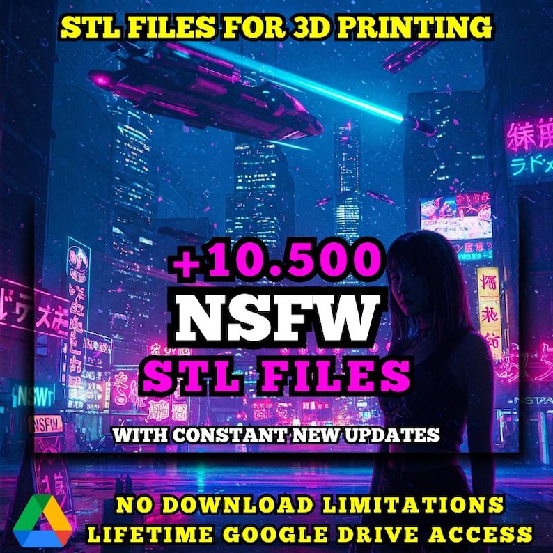 NSFW STL Pack for 3D Printing: +10,500 STL Files of Hot Sexy Nsfw Models - Lifetime Google Drive ...