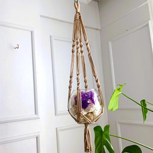 DIY Macrame Plant Hanger Kit: Beginner-friendly Craft Project - Etsy