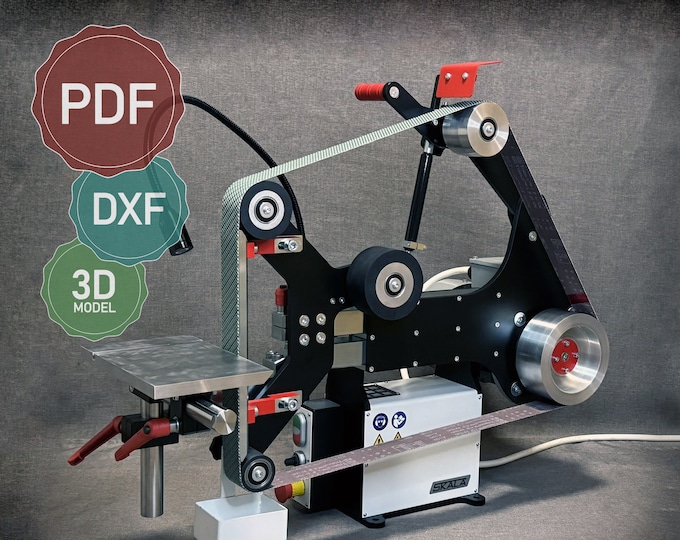 2x72'' Belt Grinder Plans PDF and DXF Files Included - Etsy