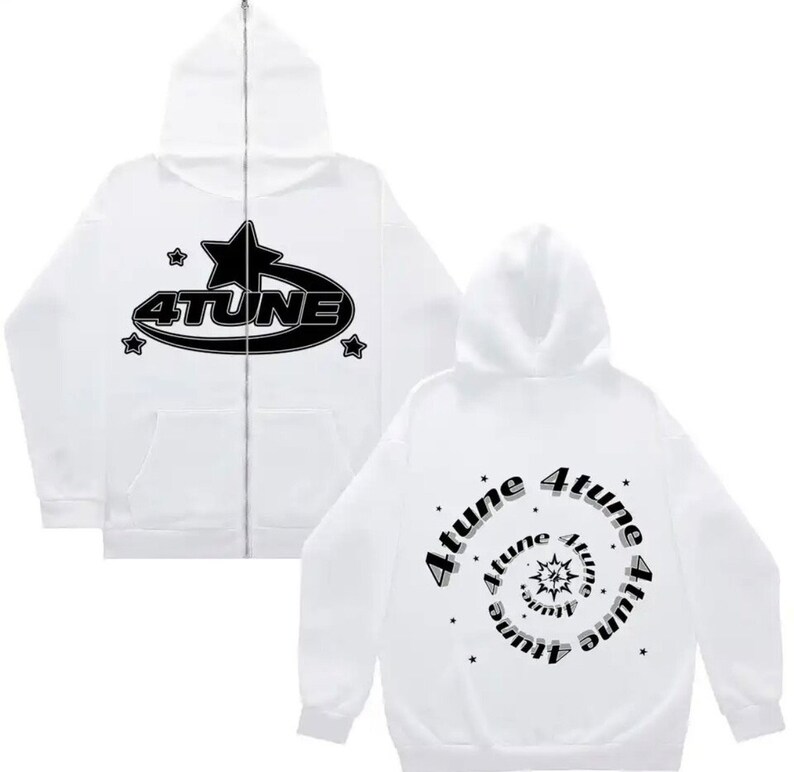 4tune Y2K Zip up Hoodie Unisex - Etsy