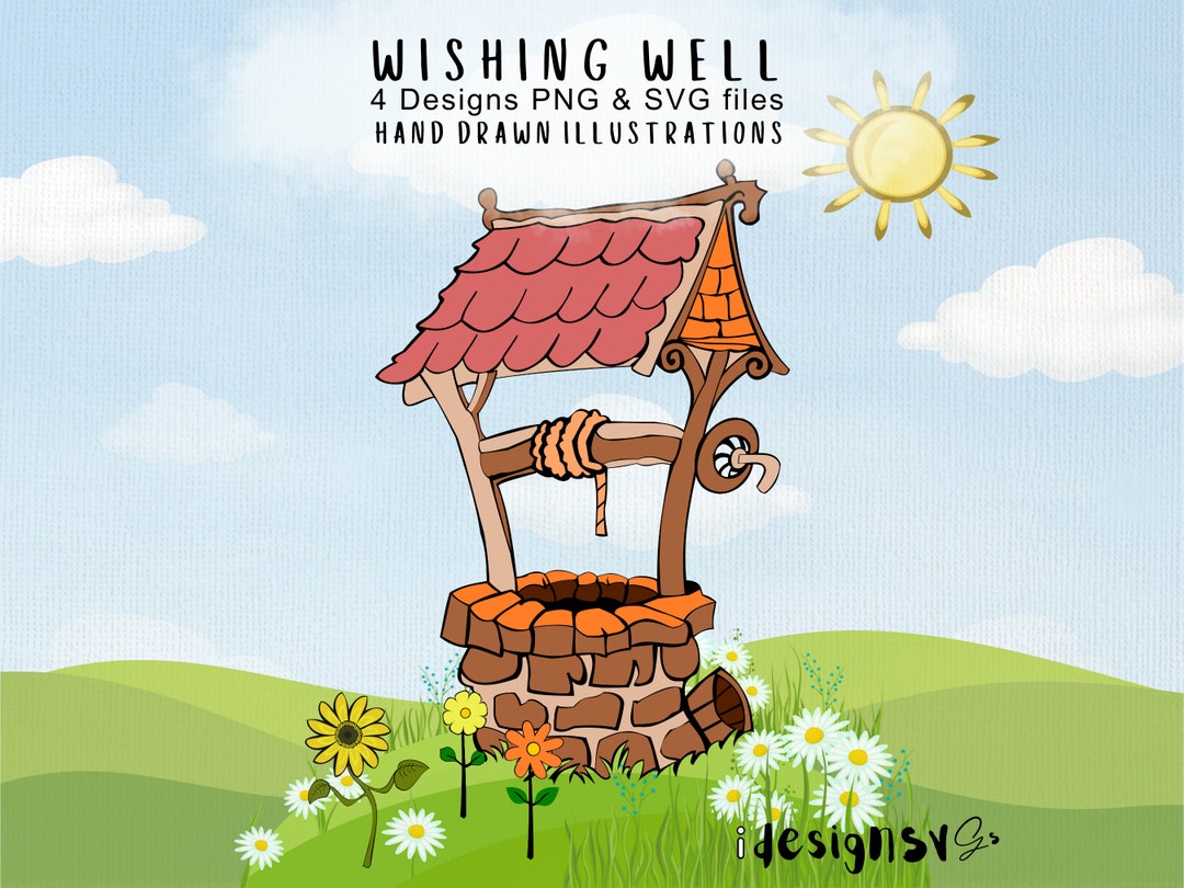 Wishing Well, Well Clipart, Water Well, Well Design, Water Well Design ...