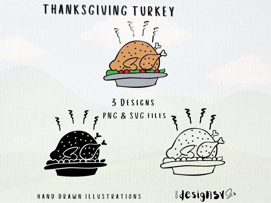 Turkey Clipart, Turkey Png, Turkey Svg, Thanksgiving Turkey Clipart ...