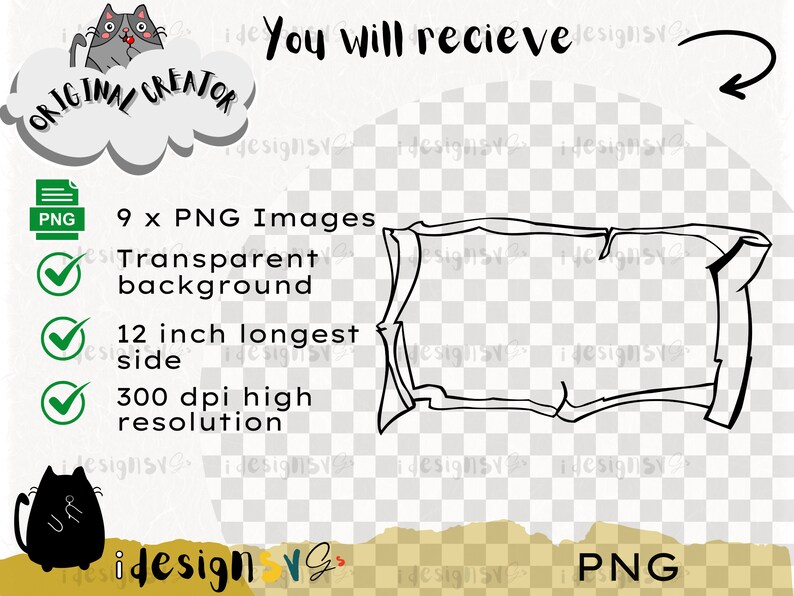 Scroll Clipart, Scroll PNG, Torn Paper PNG, Ripped Paper PNG, Old Paper ...