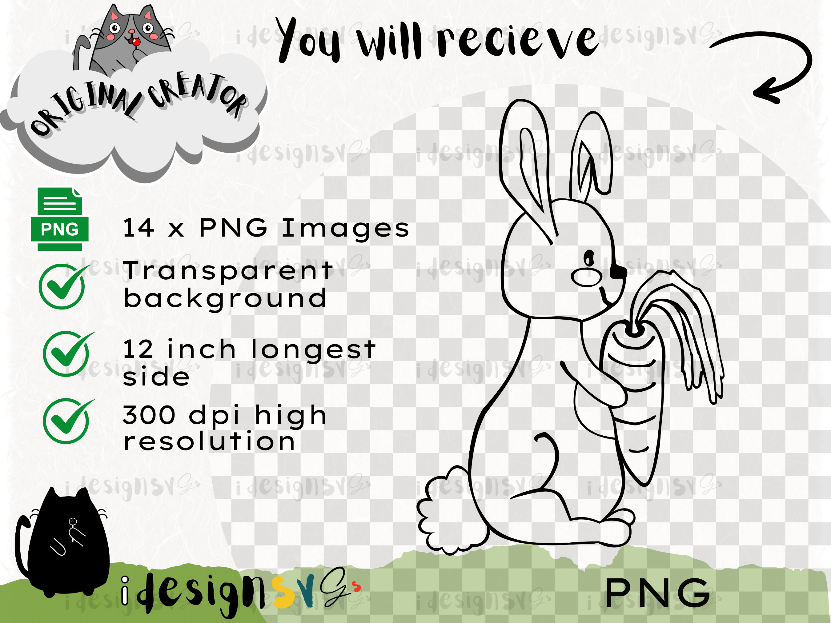 Bunny Outline, Rabbit Line Art, Bunny Line Art, Rabbit Line Drawing ...