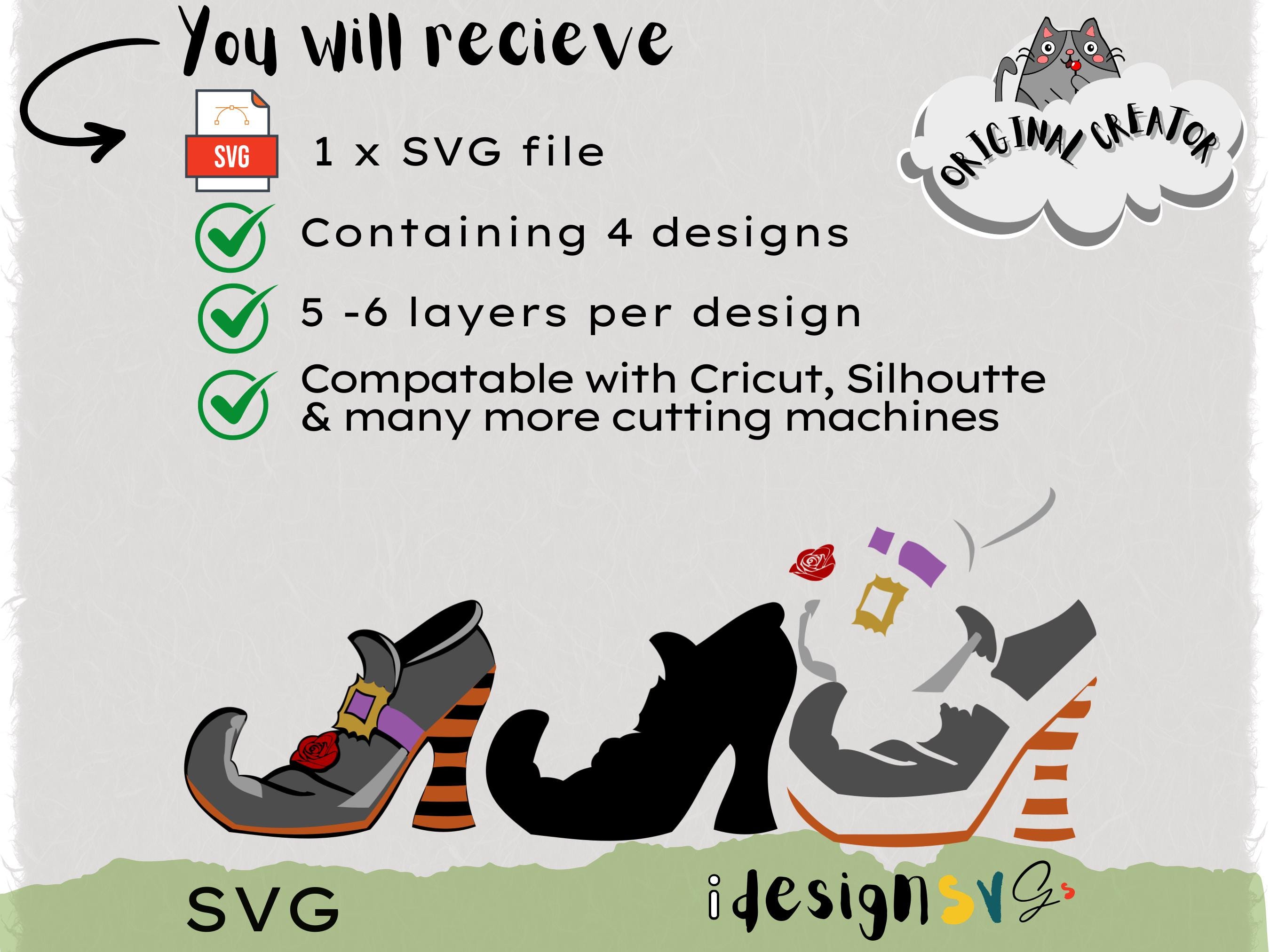 Witches Shoes Clipart, Witchy Clipart, Witch Feet SVG, Witch Shoes SVG ...