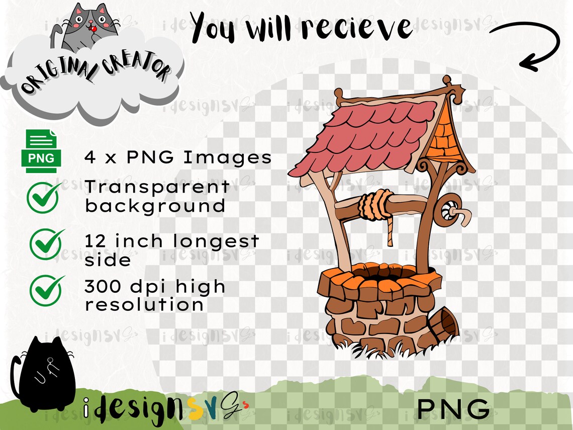 Wishing Well, Well Clipart, Water Well, Well Design, Water Well Design ...