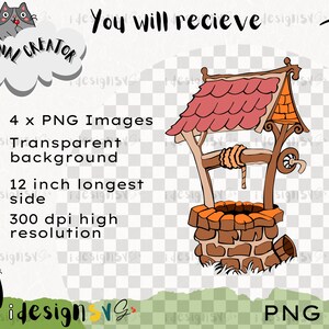 Wishing Well, Well Clipart, Water Well, Well Design, Water Well Design ...