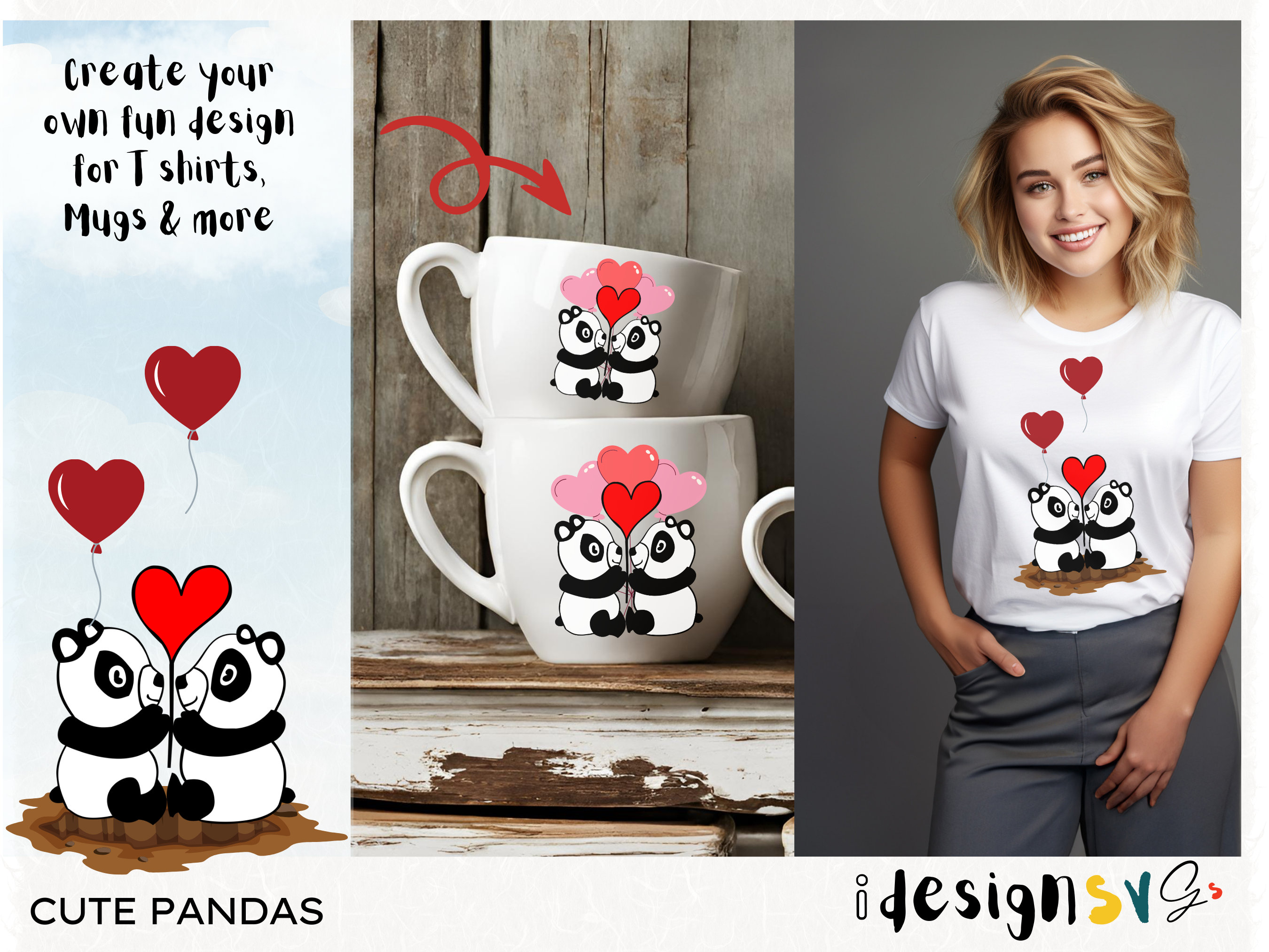 Panda PNG, Panda Clipart, Kaiwaii Panda, Panda Love, Love Panda, Panda ...