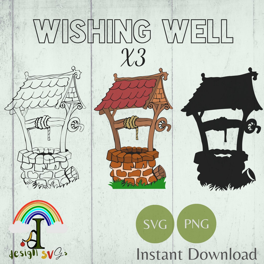 Wishing Well, Well Clipart, Water Well, Well Design, Water Well Design ...