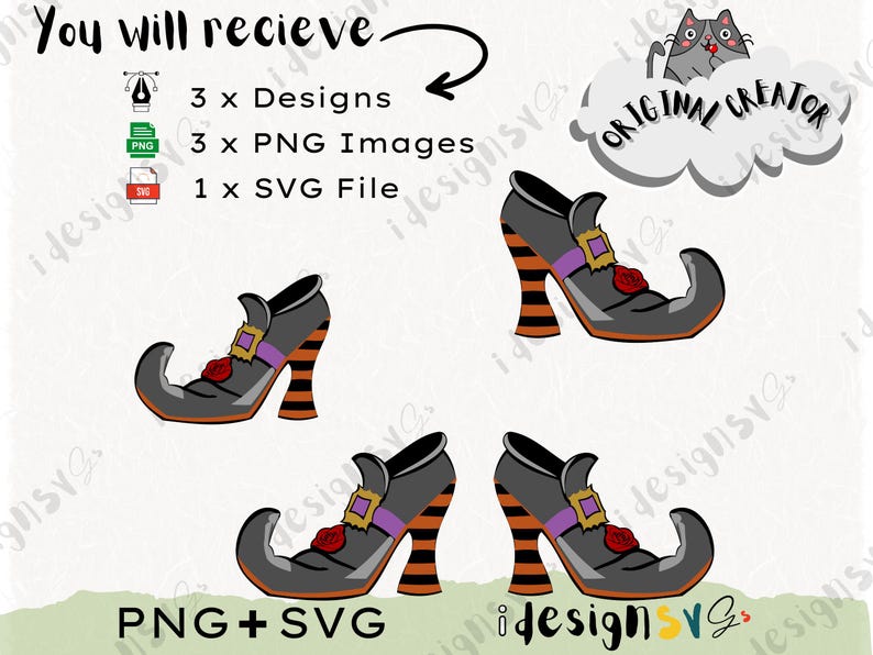 Witches Shoes Clipart, Witchy Clipart, Witch Feet SVG, Witch Shoes SVG ...