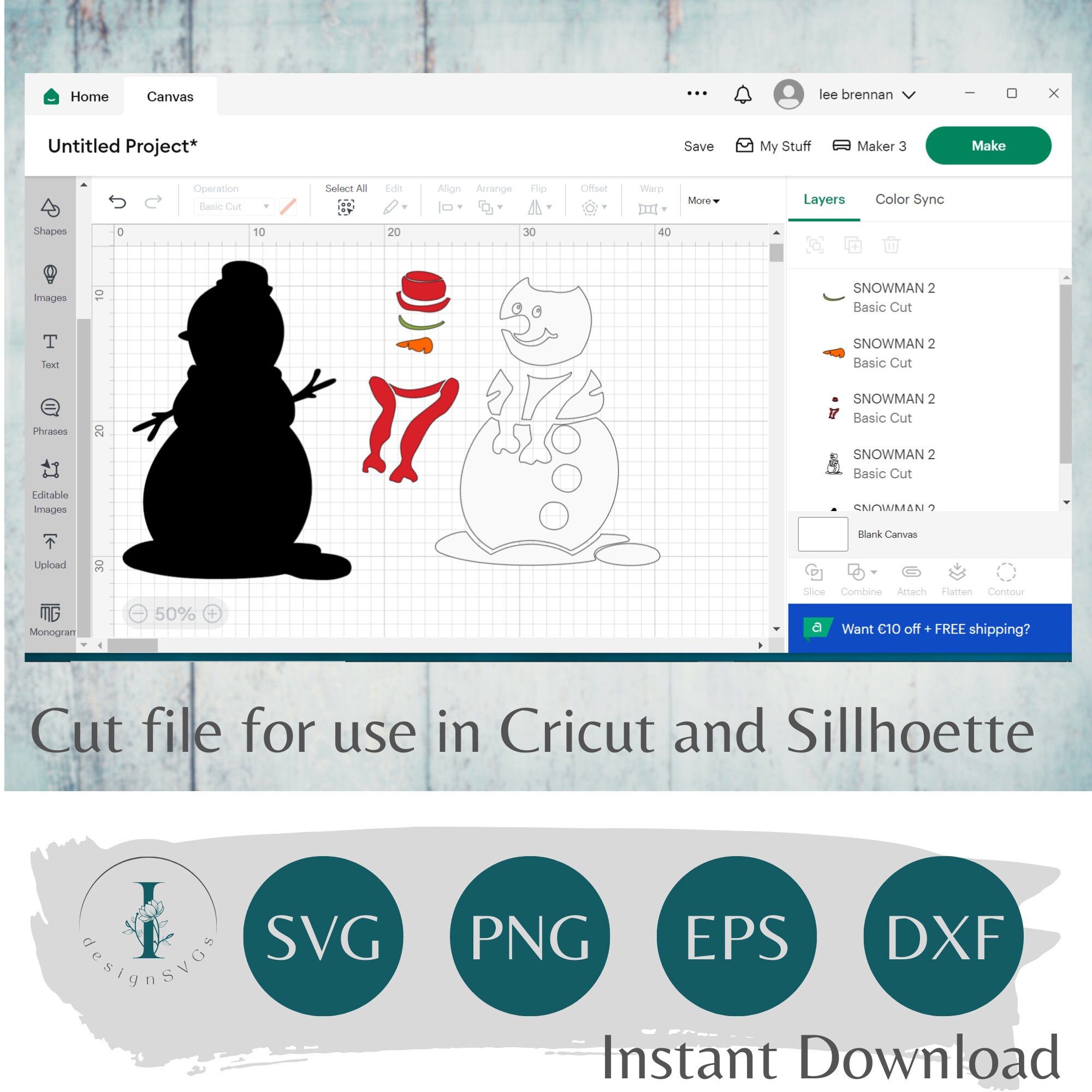 Snowman SVG PNG Clip Art Bundle. Snowman Face SVG, Cute Snowman Clipart ...