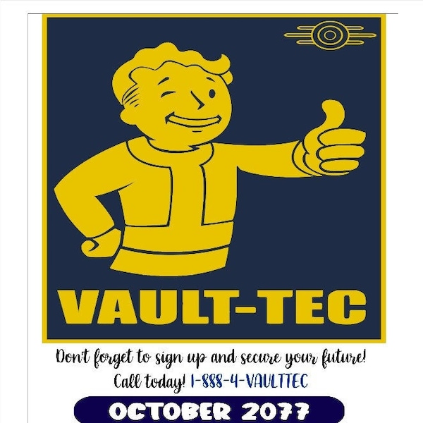 Fallout Party Decorations - Etsy