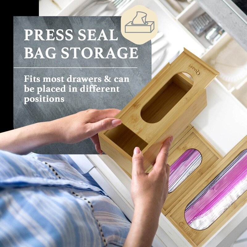 Ziplock Bag Organizer - Etsy