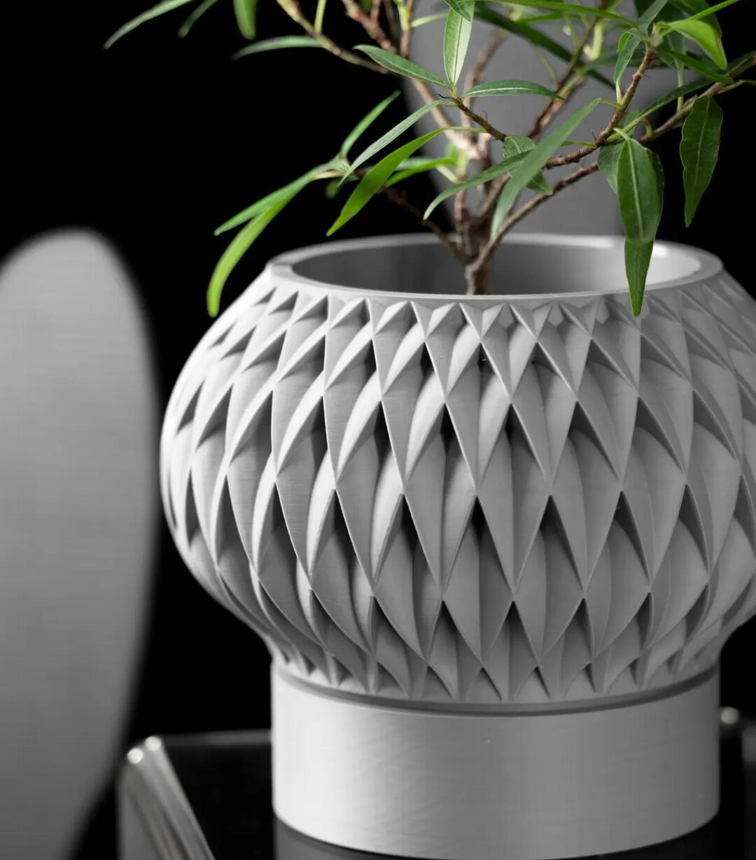 Sculptural Vase in PLA – Sustainable Elegance | Made in Italy | Botany ...