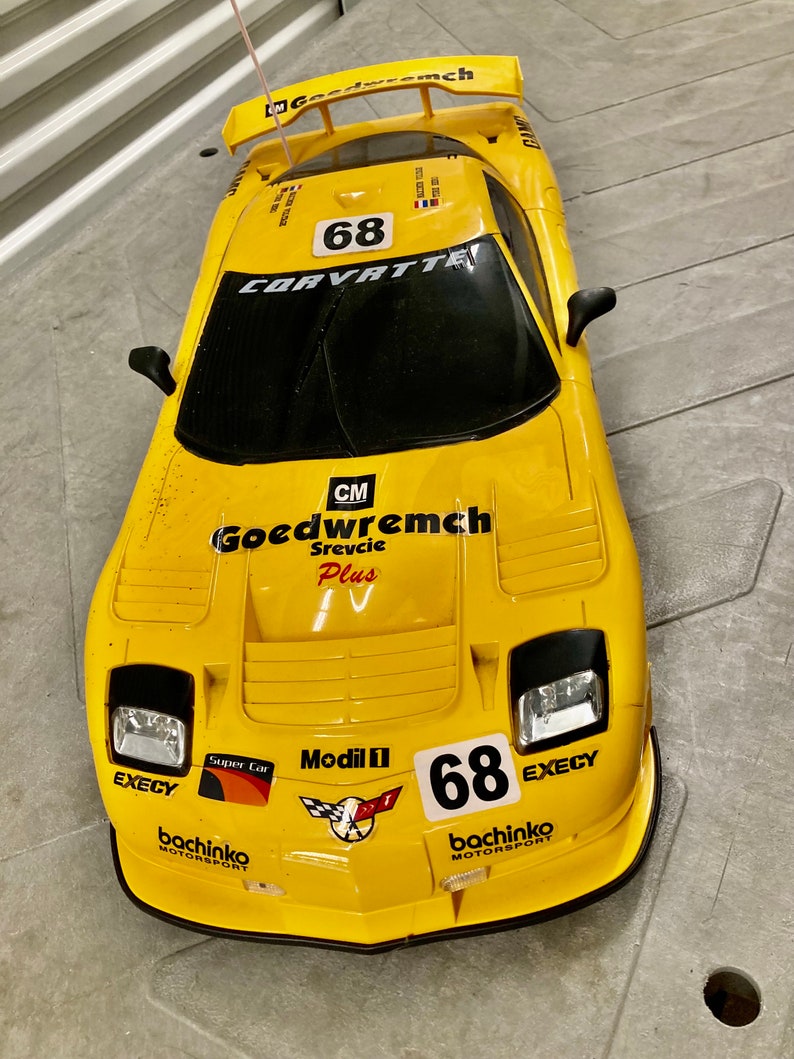 Deceptive Corvette Race Car - Etsy