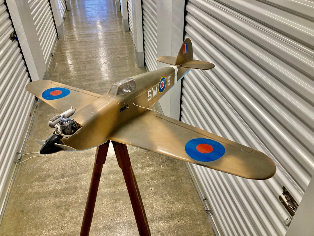 RC Hawker Hurricane Model Airplane - Etsy
